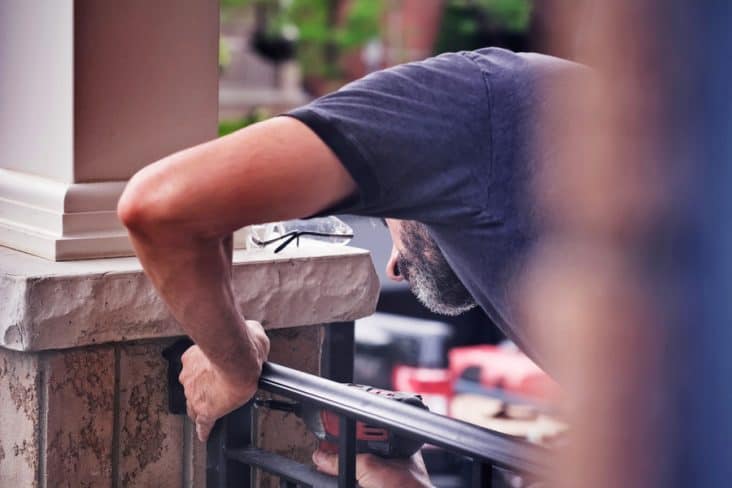 How To Install Railing on Concrete Steps | HandyHabits