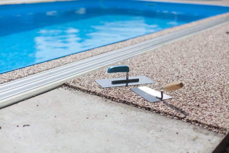 How To Make Exposed Aggregate Concrete Smooth | HandyHabits